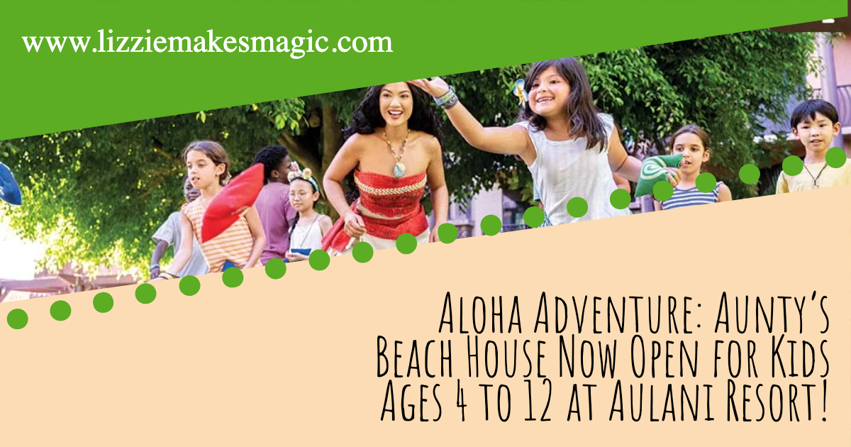 Aloha Adventure: Aunty's Beach House Now Open for Kids Ages 4 to 12 at ...